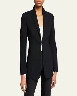 Akris Odette Wool Blazer