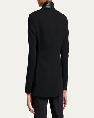 Akris Odette Wool Blazer