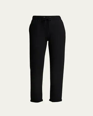 Majestic Filatures Drawstring French Terry Pants - Noir