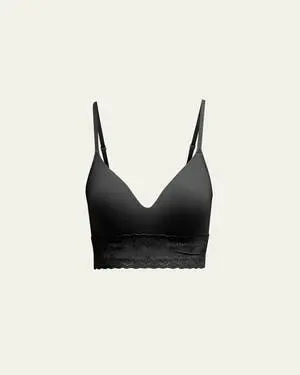 Natori Bliss Perfection Contour Soft-cup Bra - Black
