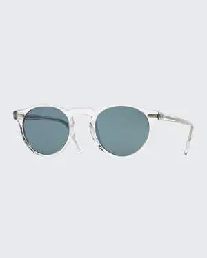 Oliver Spencer Gregory Peck 47 Round Sunglasses Unassigned