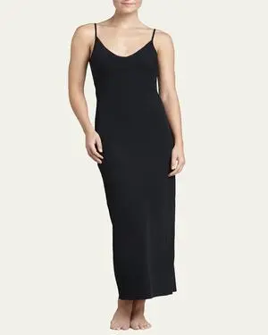 Commando Debutante Long Slip - Black