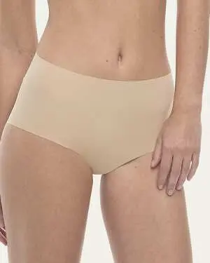 Commando Hi-rise Microfiber Panty - Beige