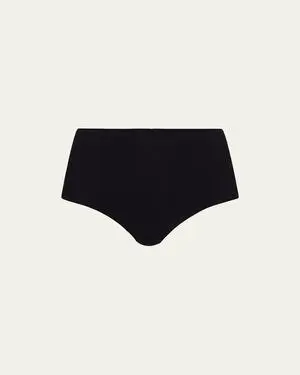 Commando Hi-Rise Microfiber Panty - Black