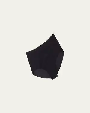 Commando Hi-rise Microfiber Panty - Black