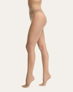 Commando Commando Lace-Waist Tights Med Nude