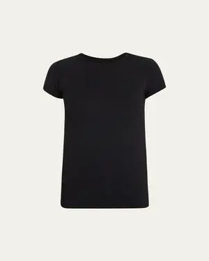 L'Agence Ressi Short-sleeve Tee - Black