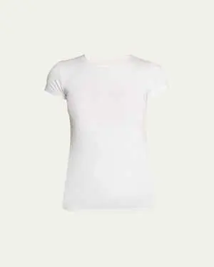 L'Agence Ressi Short-sleeve Tee - White