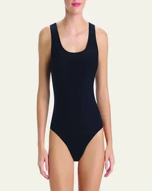 Commando Butter Tank Bodysuit - Black