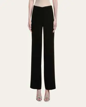 Giorgio Armani China Wide-leg Pants