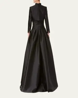 Carolina Herrera Icon Mikado Bolero Jacket