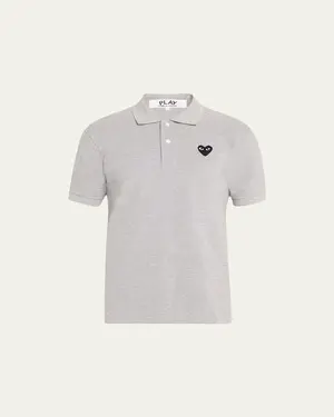 Comme Des Garçons Heart Polo Shirt