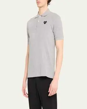 Comme Des Garçons Heart Polo Shirt
