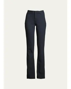 Kobi Halperin Riley Plant Fashion Slim Trousers - Navy