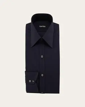 TOM FORD Solid Dress Shirt