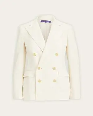 Ralph Lauren Camden Cashmere Jacket - Cream