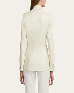 Ralph Lauren Camden Cashmere Jacket - Cream