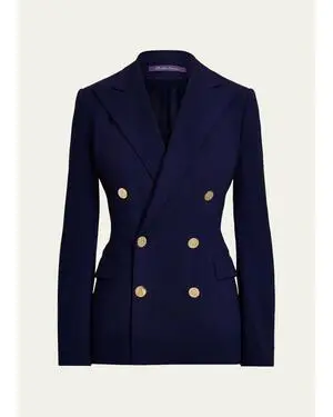 Ralph Lauren Ralph Lauren Collection Camden Cashmere Jacket Navy