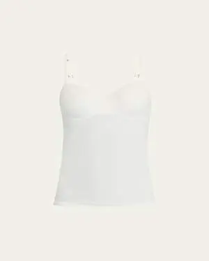 Hanro Allure Bra Camisole - Off White