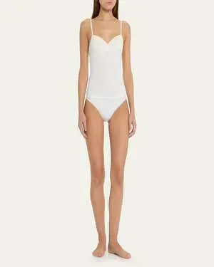 Hanro Allure Bra Camisole - Off White