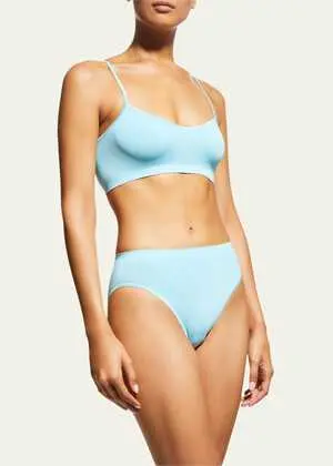 Hanro Touch Feeling High-cut Briefs Soft Cyan