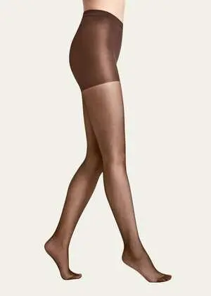 Wolford Wolford Individual 10 Soft Control Top Tights Brown