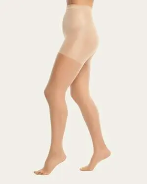 Wolford Individual 10 Soft Control Top Tights - Cosmetic