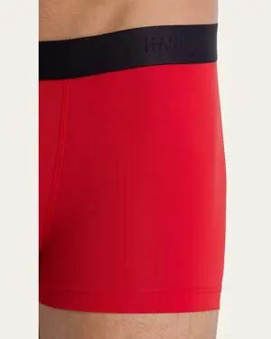 Hanro Micro Touch Boxer Brief - Navy
