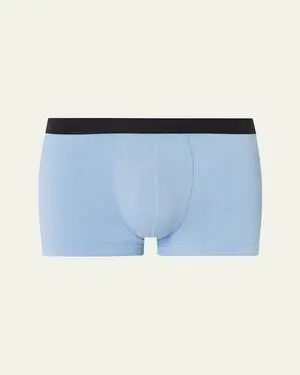 Hanro Micro Touch Boxer Brief Placid Blue