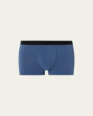 Hanro Micro Touch Boxer Brief Slate Blue