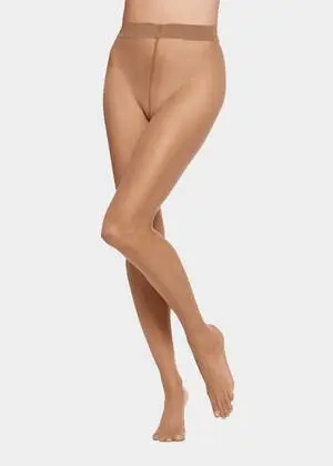 Wolford Nude 8 Sheer Tights Sand