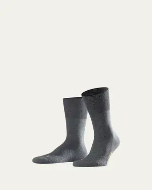 Falke Falke Run Plush-Sole Socks Dark Grey