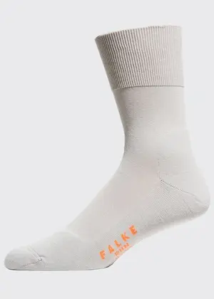 Falke Falke Run Plush-Sole Socks Silver