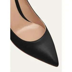 GIANVITO ROSSI 85 Vitello Leather Pumps