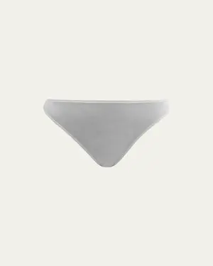 Skin Galen Whisper Weight High-leg Bikini Briefs - White