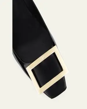 ROGER VIVIER Trompette 70mm Patent Pumps
