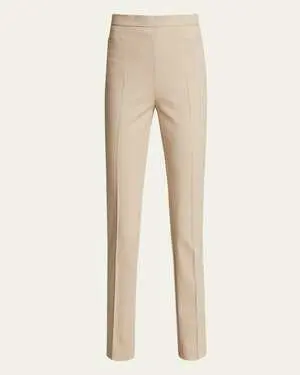 Akris Franca Cropped Trousers - Light Brown