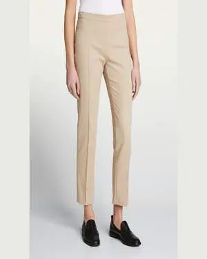 Akris Franca Cropped Trousers - Light Brown
