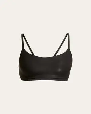 Chantelle Soft Stretch Scoop-neck Bralette Black