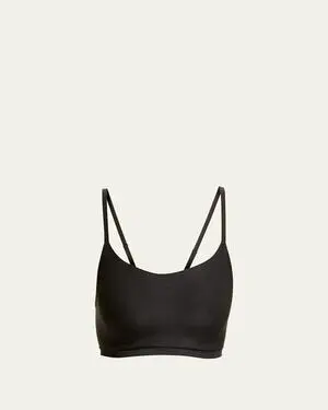 Chantelle Soft Stretch Scoop-neck Bralette - Black