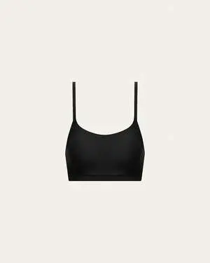 Chantelle Soft Stretch Scoop-neck Bralette - Black