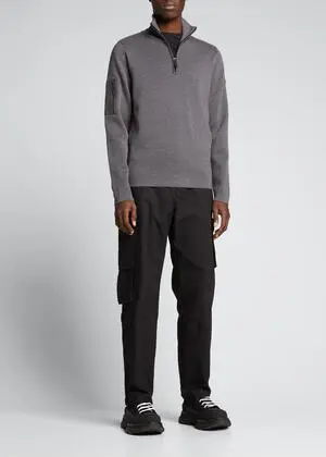 Canada Goose Men's Stormont Quarter-Zip Sweater - Iron Grey