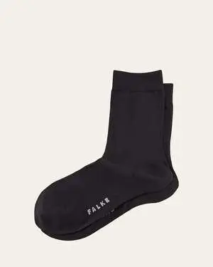 Falke Falke Cotton Touch Ankle Socks - Black