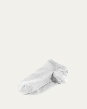 Wolford Knit Slip Socks - White