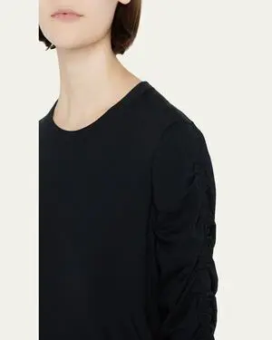 Veronica Beard Waldorf Tee - Black