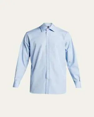 Bergdorf Goodman Poplin French-cuff Dress Shirt