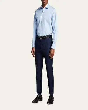 Bergdorf Goodman Poplin French-cuff Dress Shirt