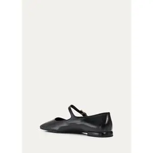 Prada Leather Mary Jane Ballerina Flats