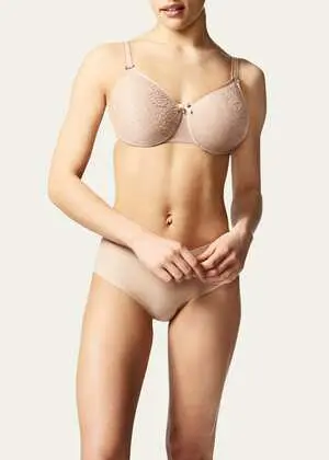 Chantelle C Magnifique Minimizer Bra Neutral Leopard