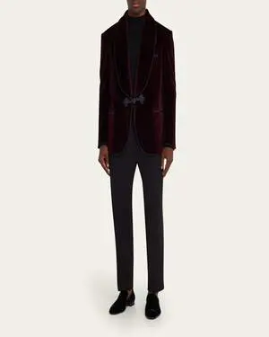 CHRISTIAN LOUBOUTIN Dandelion Velvet Loafers